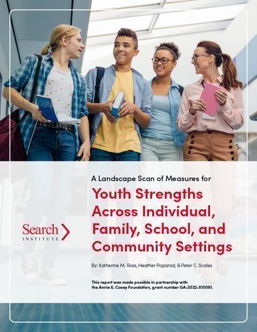 A Landscape Scan of Measures for Youth Strengths